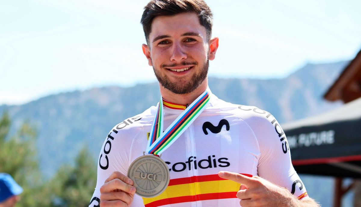 Hugo Franco, el nuevo subcampeón del mundo Júnior de XCO