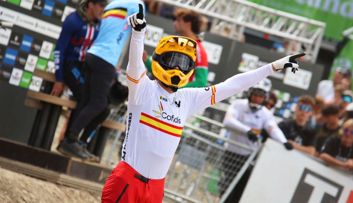 Ángel Suárez hace 7º en el Mundial de Descenso