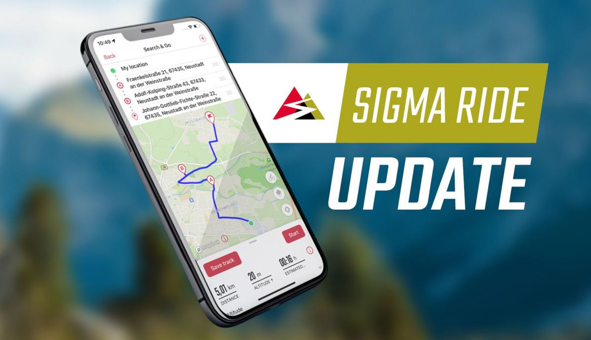 Llega la actualización Sigma Ride 2.1