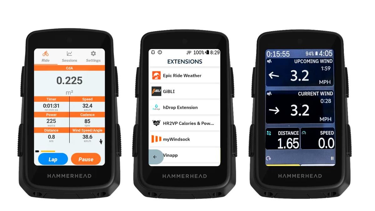 Hammerhead actualiza su software Karoo